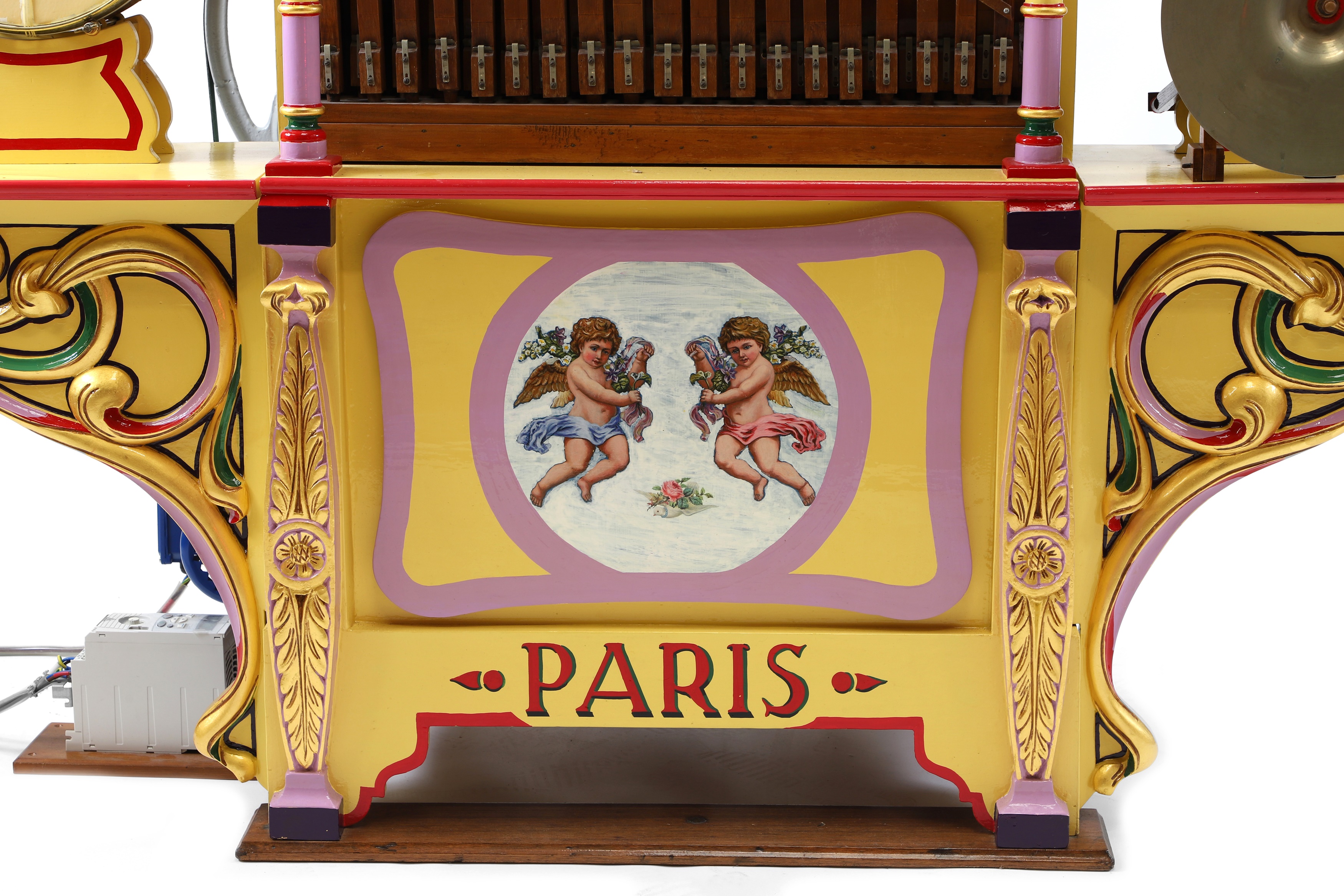 Lot 1 - A 35-key juvenile fairground organ by