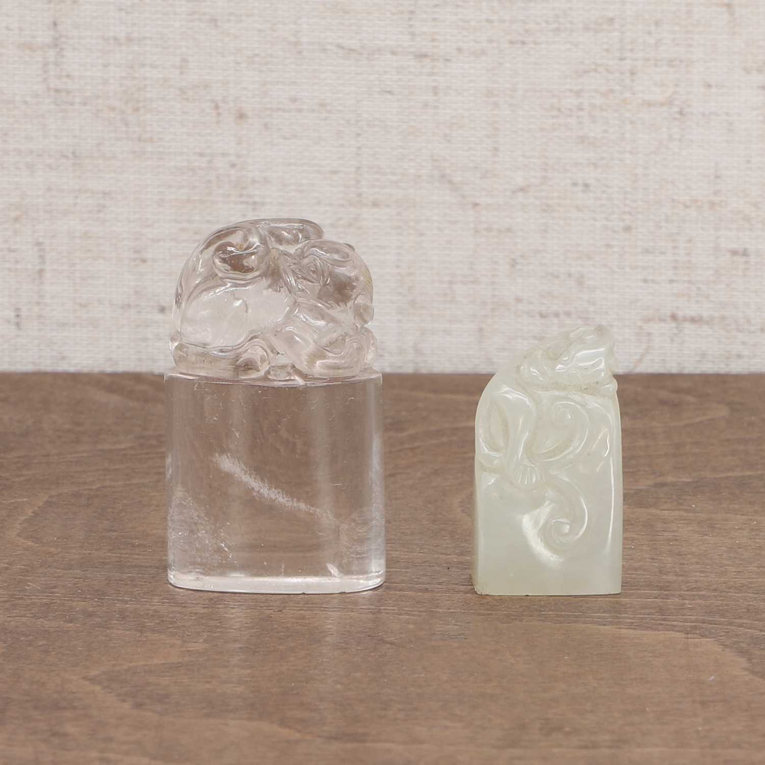 Lot 115 - Two Chinese seals,