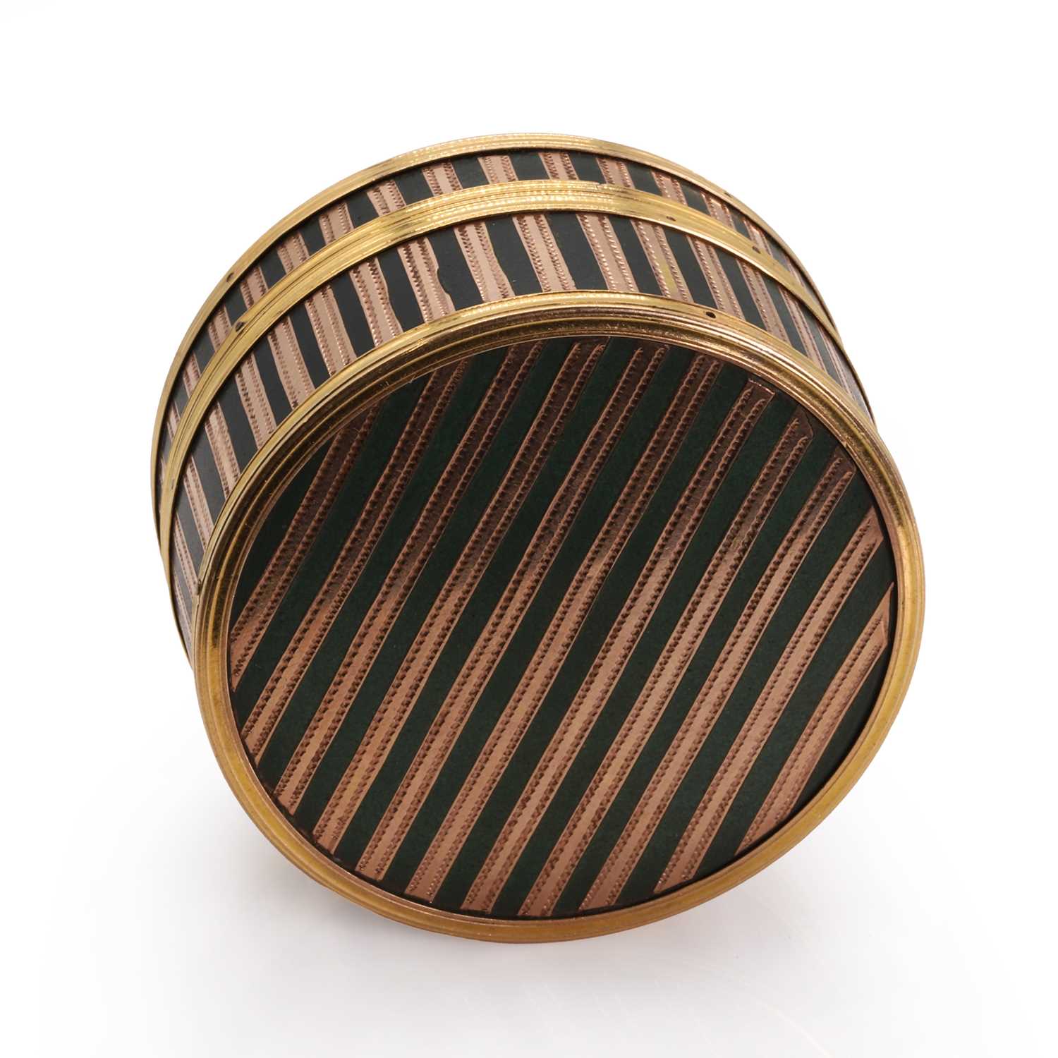 Lot 277 - A French bi-coloured gold mounted