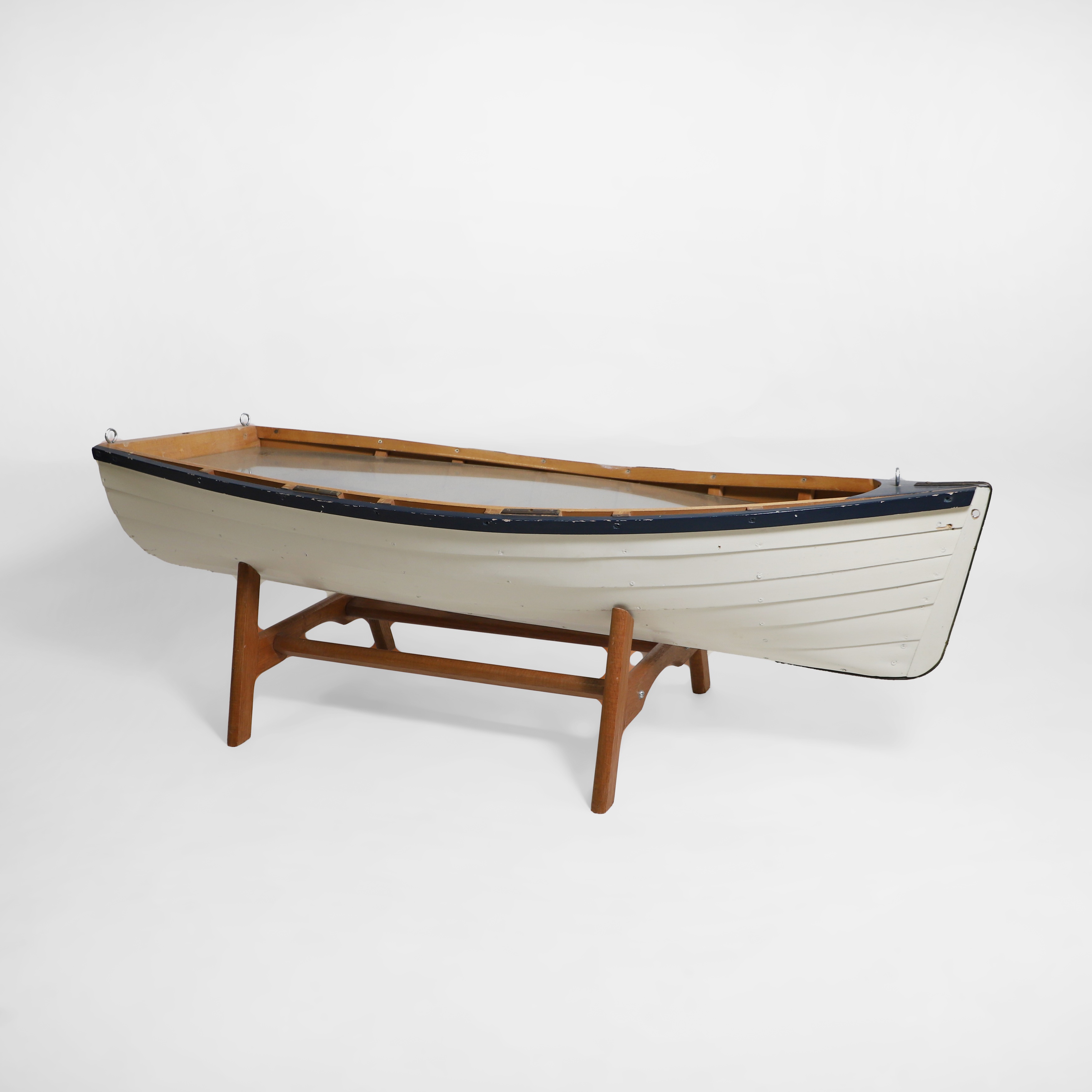 Lot 441 - A rowing boat coffee table,