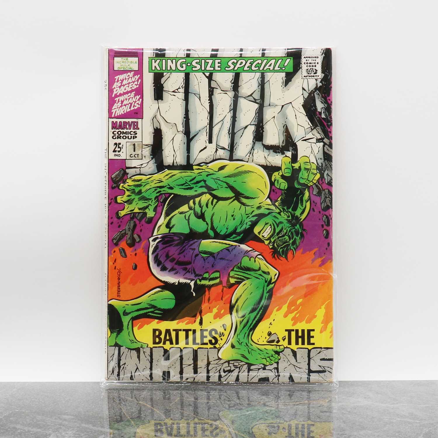 Lot 251 - A Marvel Incredible Hulk Special Volume 1