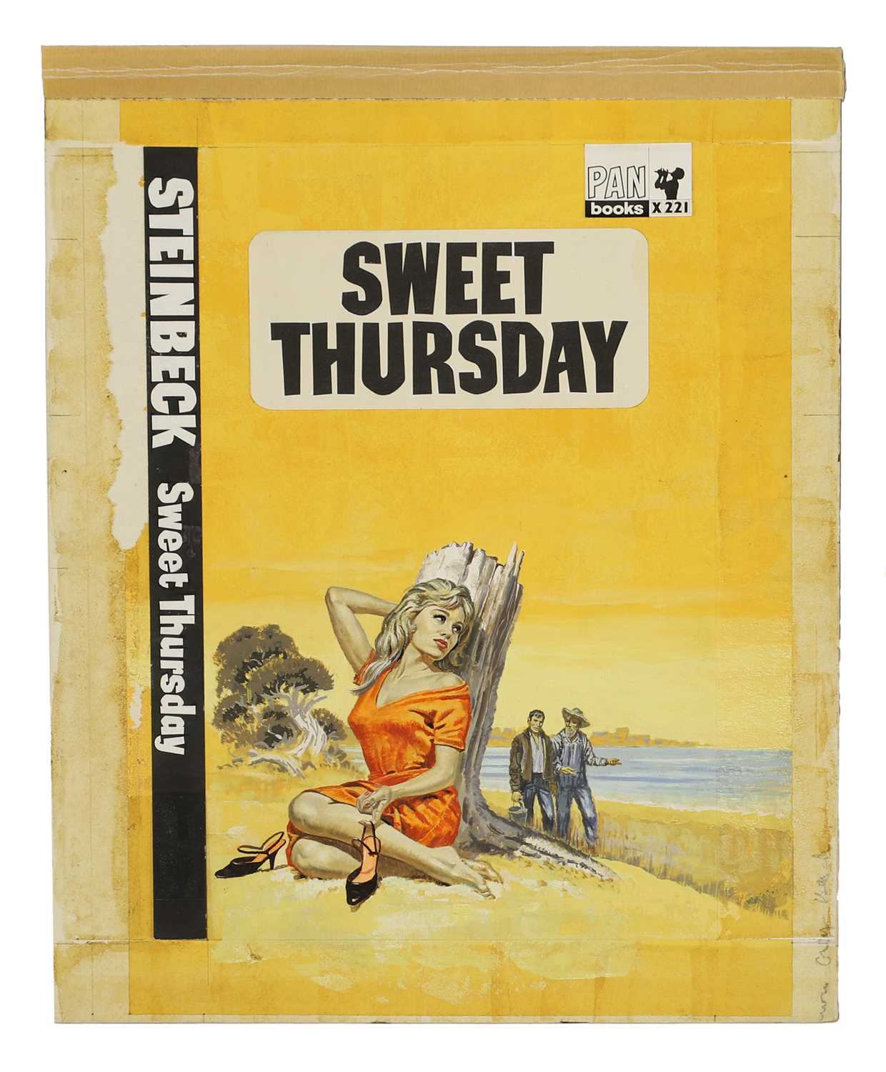 Lot 89 - Original paperback book artwork for 'Sweet