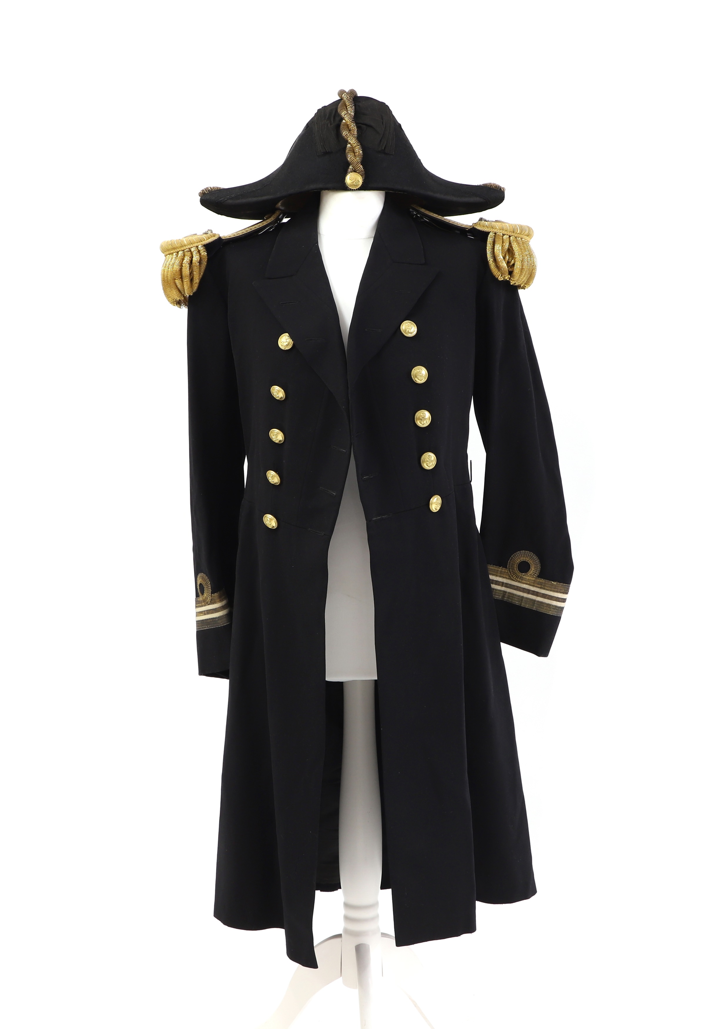 Lot 160 - A Royal Naval Lieutenant Commanders uniform,