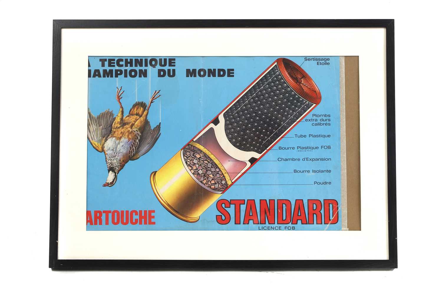 Lot 424 - A French shooting poster,