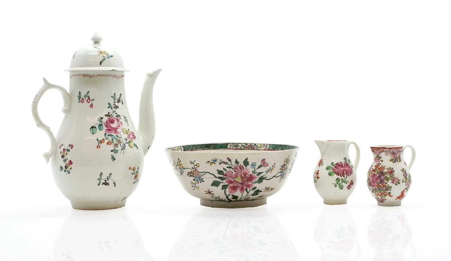 Lot 127 - A Philip Christian Liverpool coffee pot,