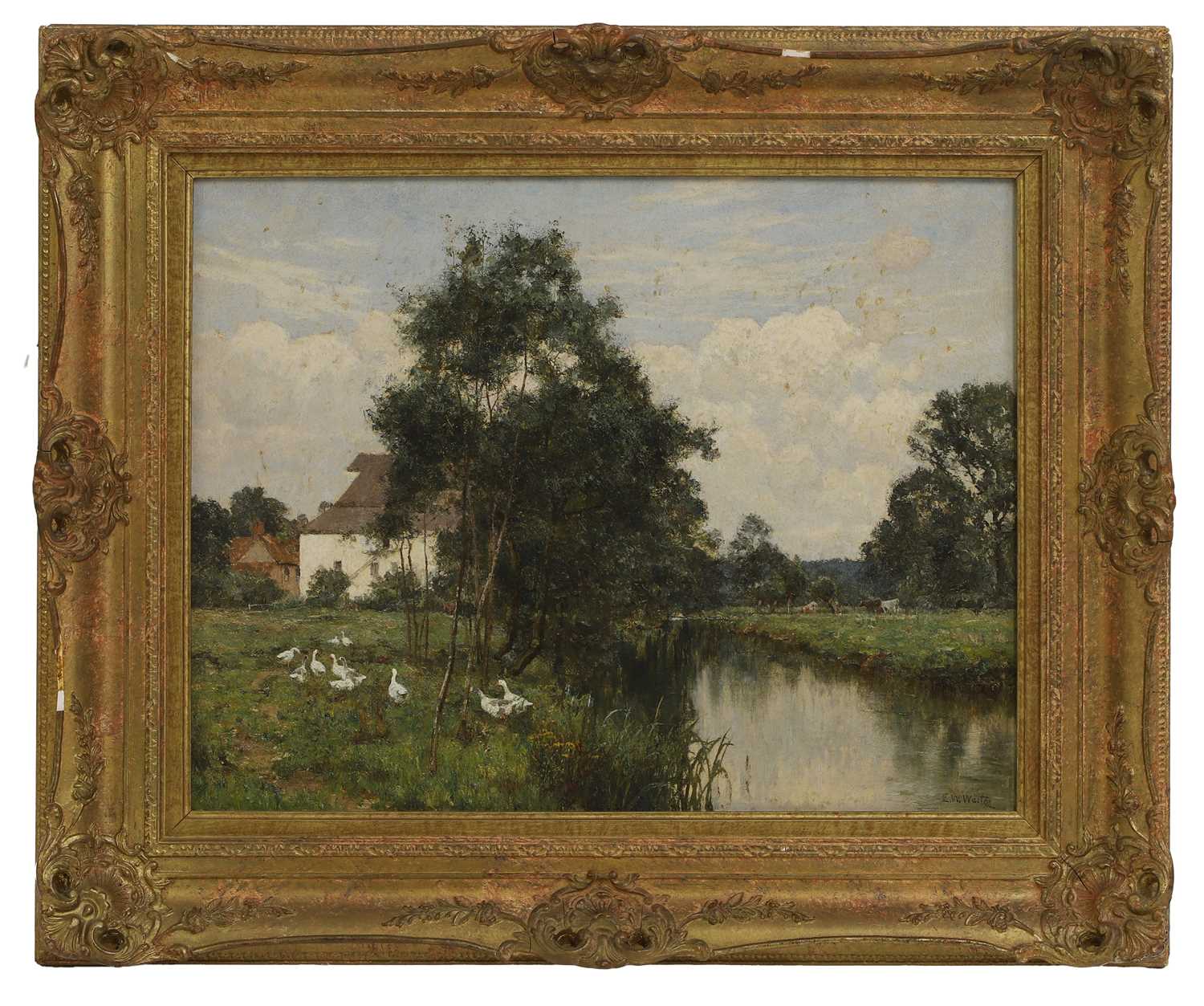 Lot 296 - Edward Wilkins Waite RBA (1854-1924)