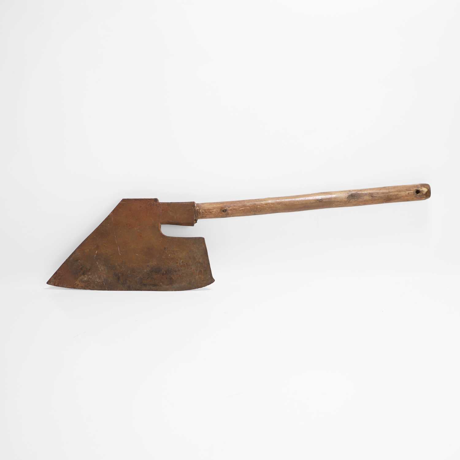 Lot 489 - A post-medieval executioner's-style axe,