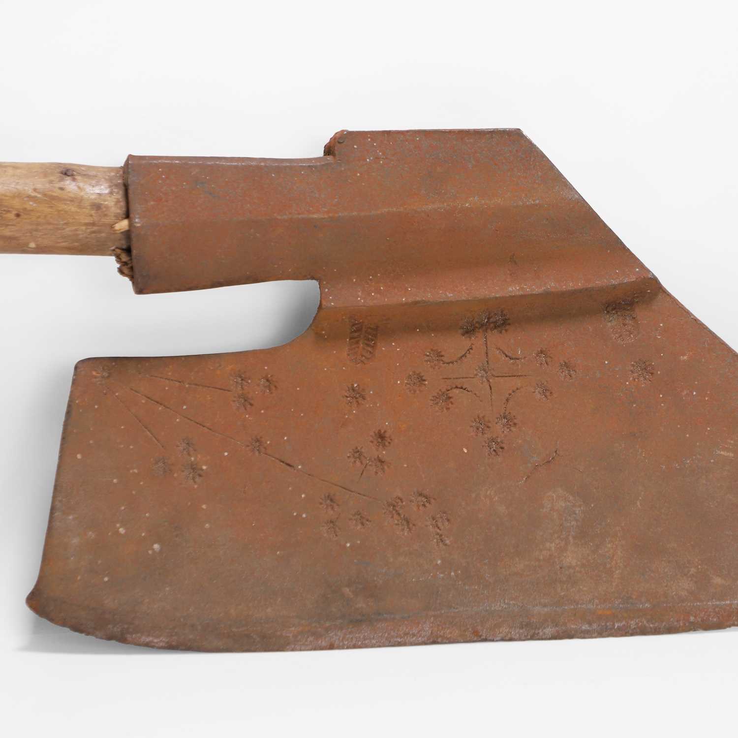 Lot 489 - A post-medieval executioner's-style axe,