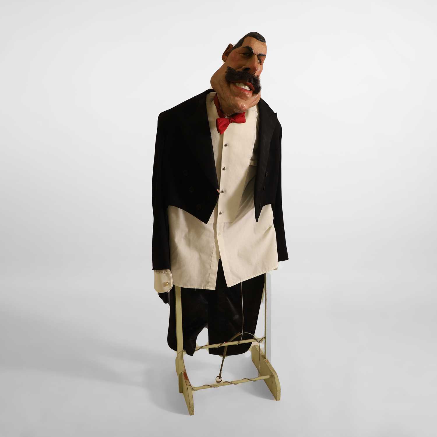 Lot 200 - A Spitting Image figure of Lord Lucan,