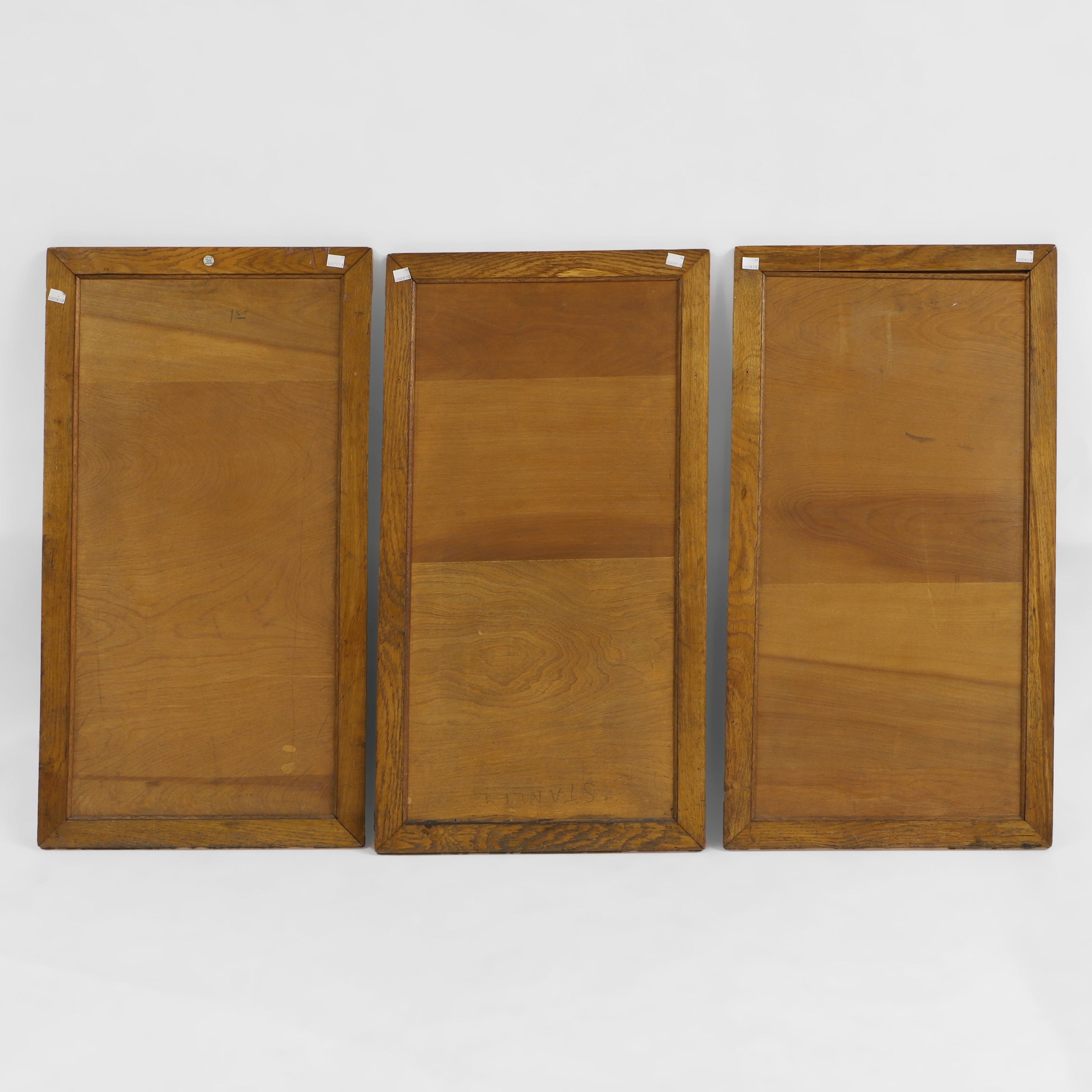 Lot 17 - Three hand-painted Masonic Freemasonry