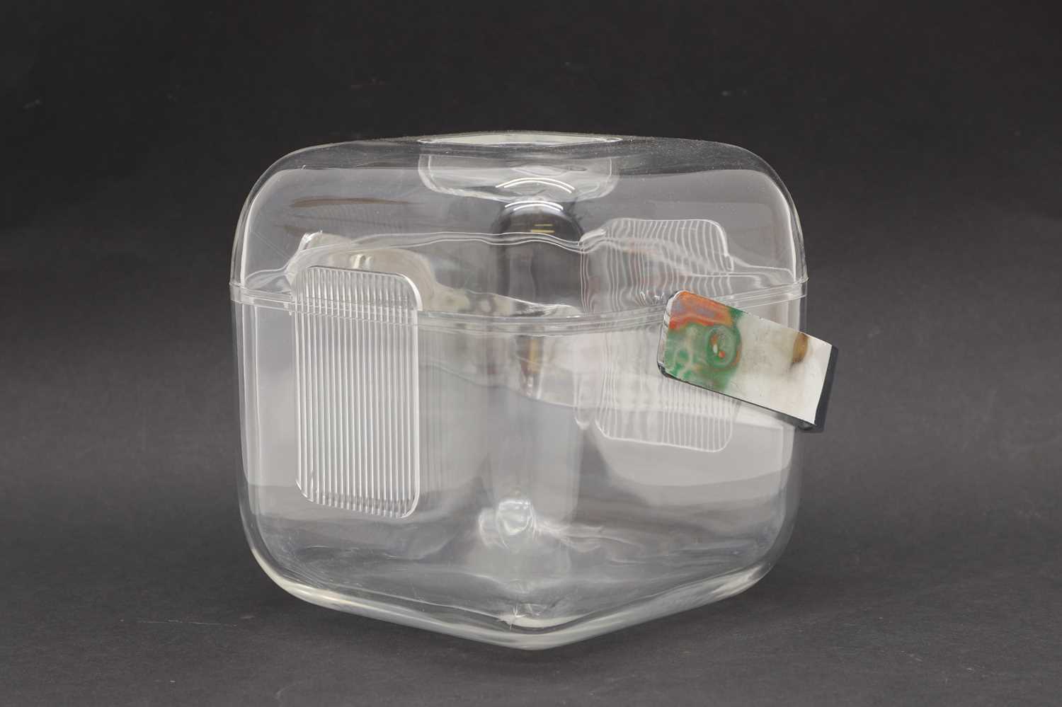 Lot 376 - A clear perspex 'Amanda' ice bucket and