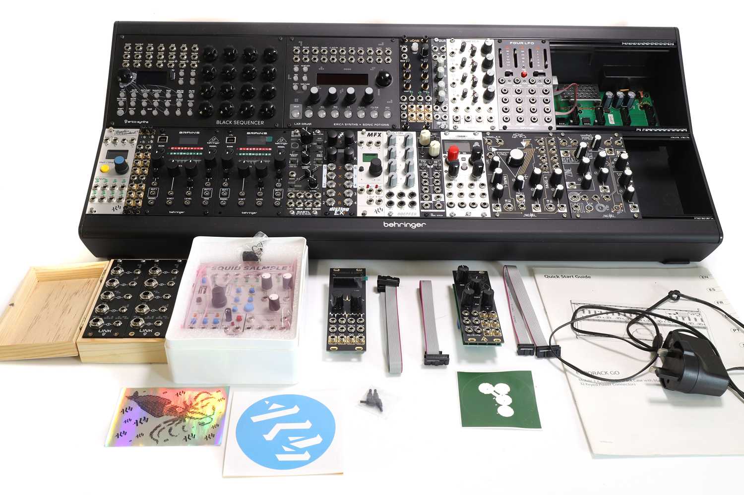 Lot 285 - A modular synthesiser,