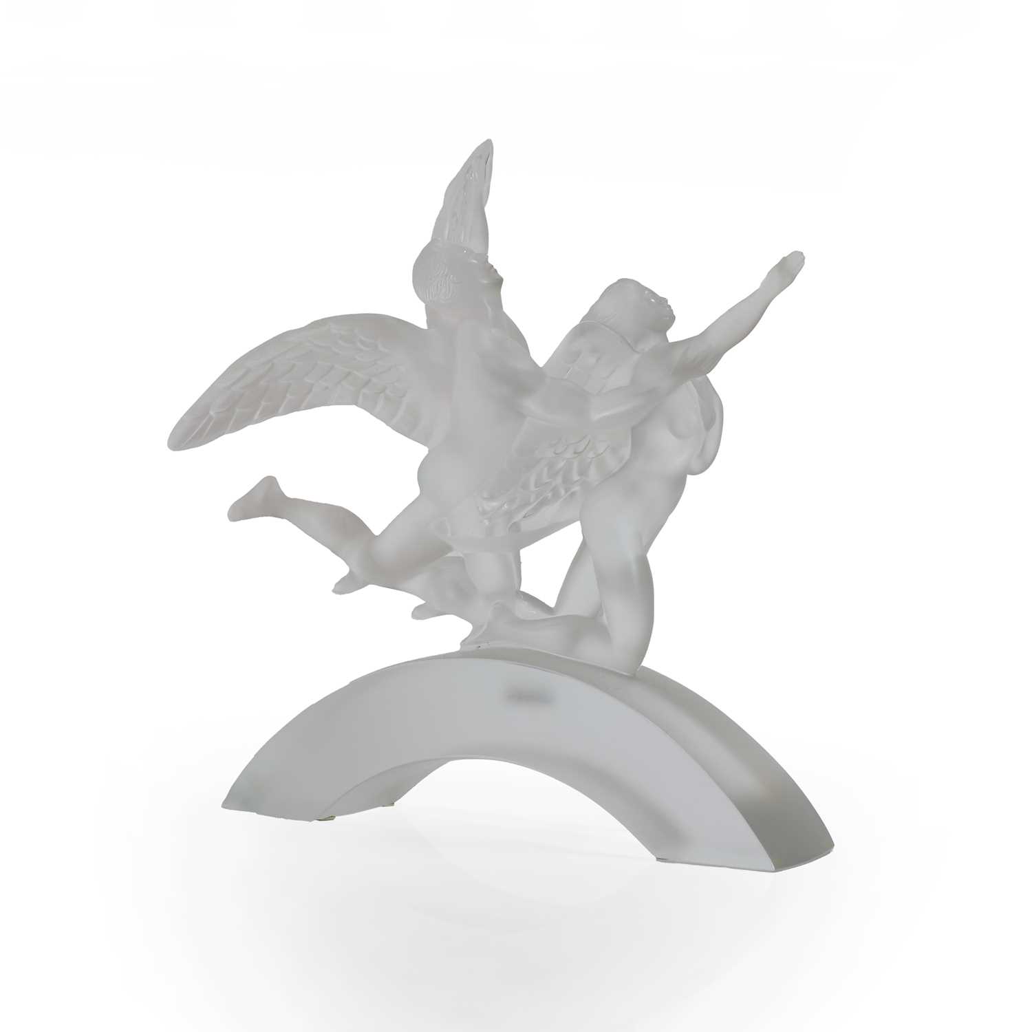 Lot 315 - A limited edition Lalique 'Eden' glass