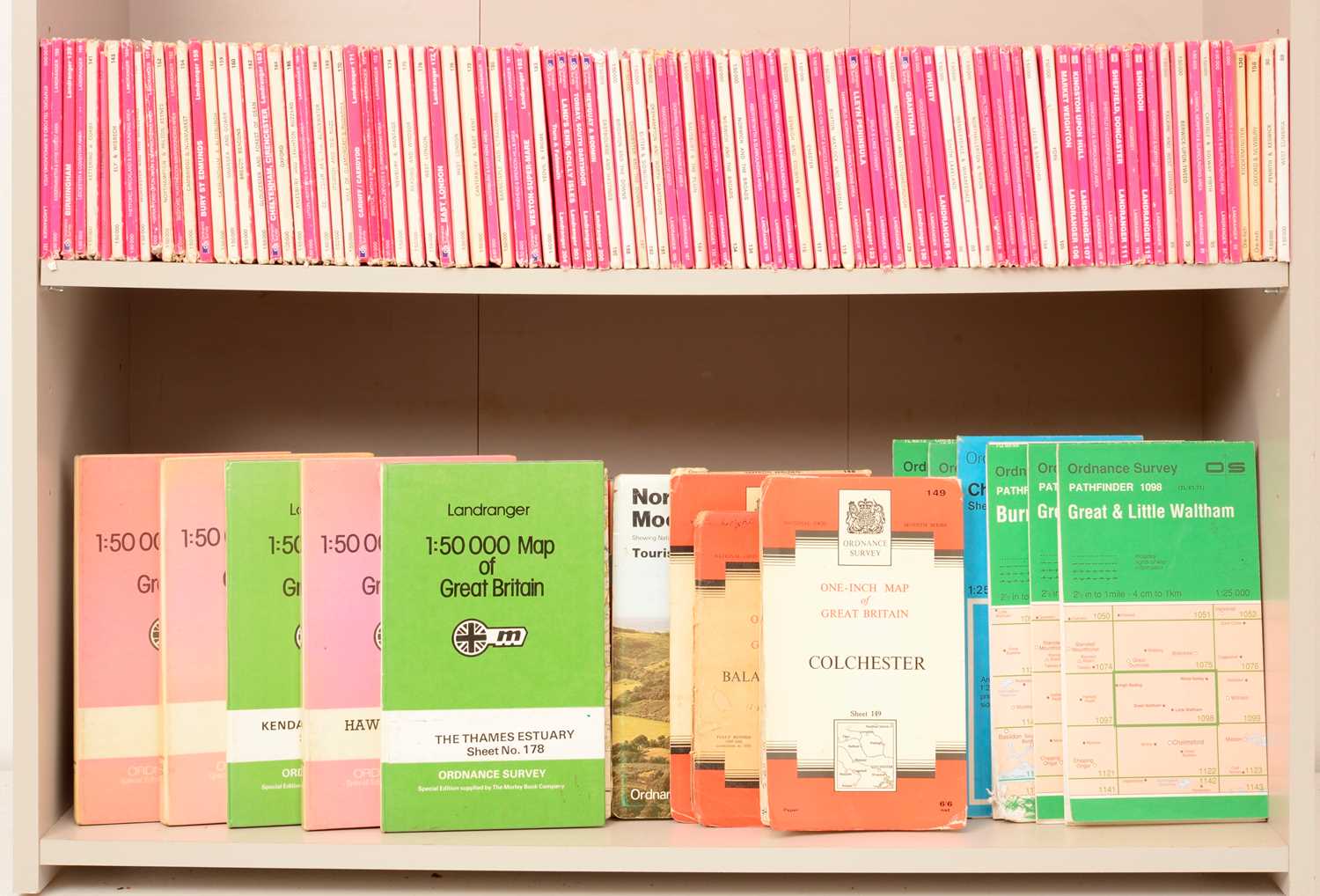Lot 342 - Collection of OS maps