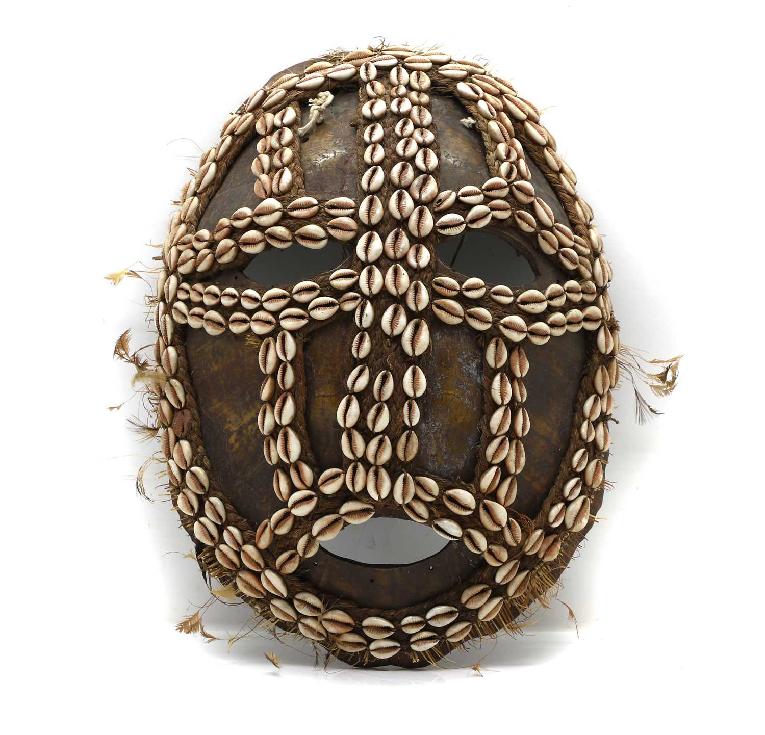 Lot 546 - A Papua New Guinea turtle shell mask,