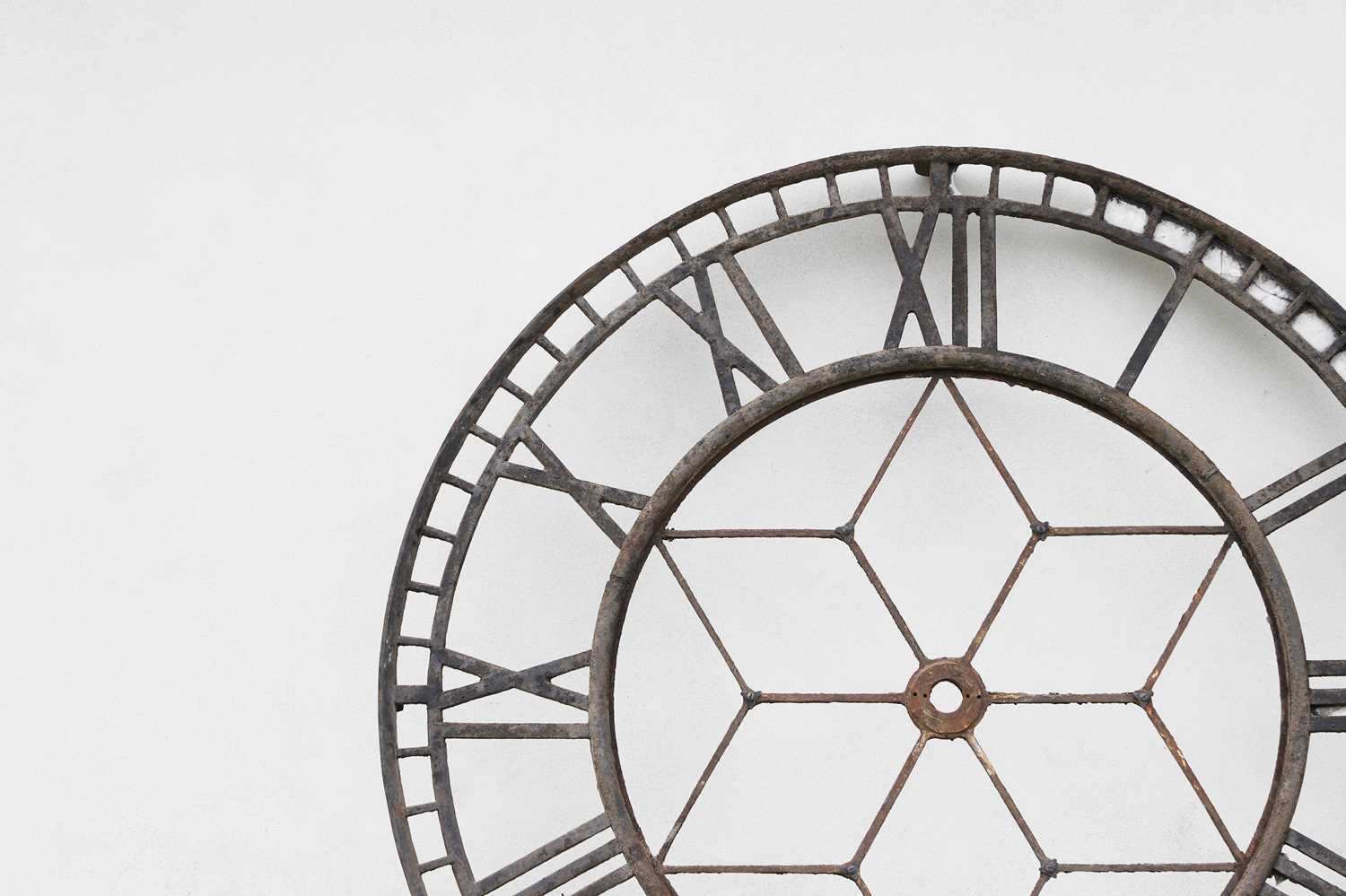 Lot 626 - A Victorian cast iron architectural skeleton