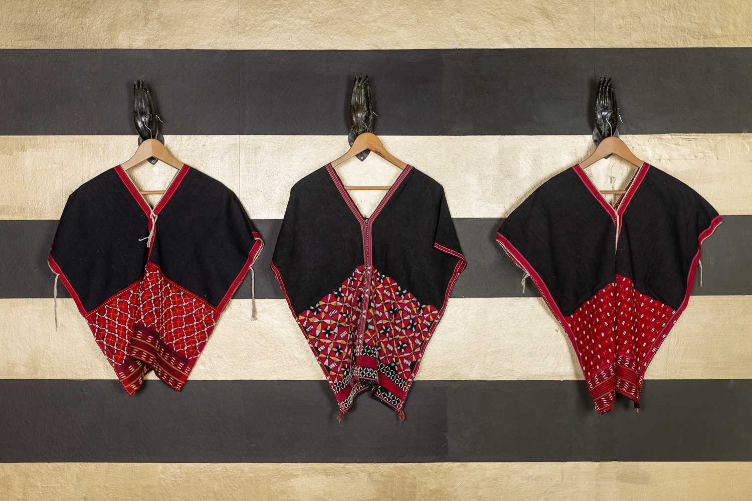 Lot 277 - Three hill tribe tunics,
