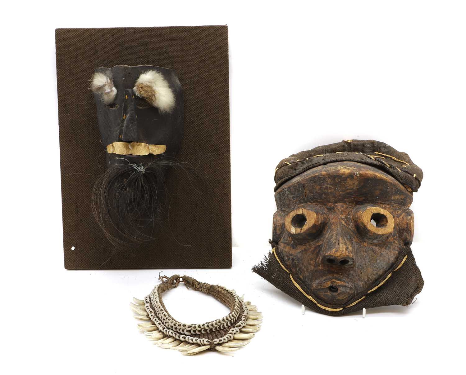 Lot 303 - A Mexican 'Tecuani' dance mask,
