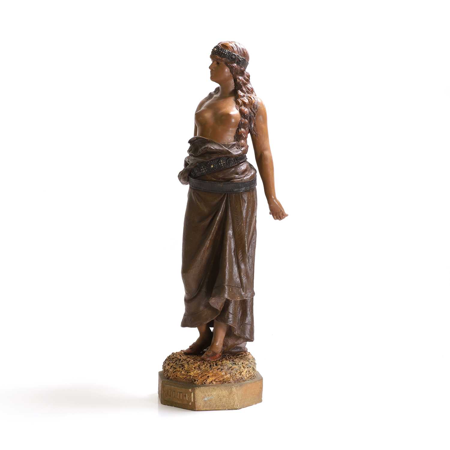 Lot 120 - A Goldscheider terracotta figure