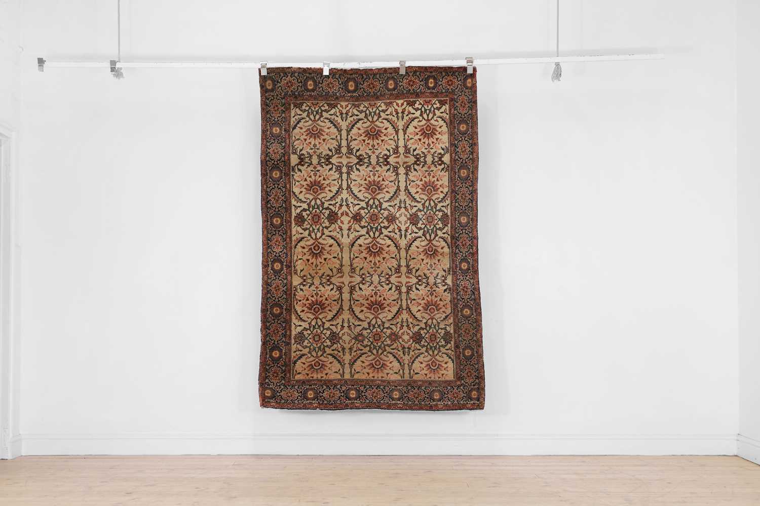 Lot 190 - A Persian wool rug,
