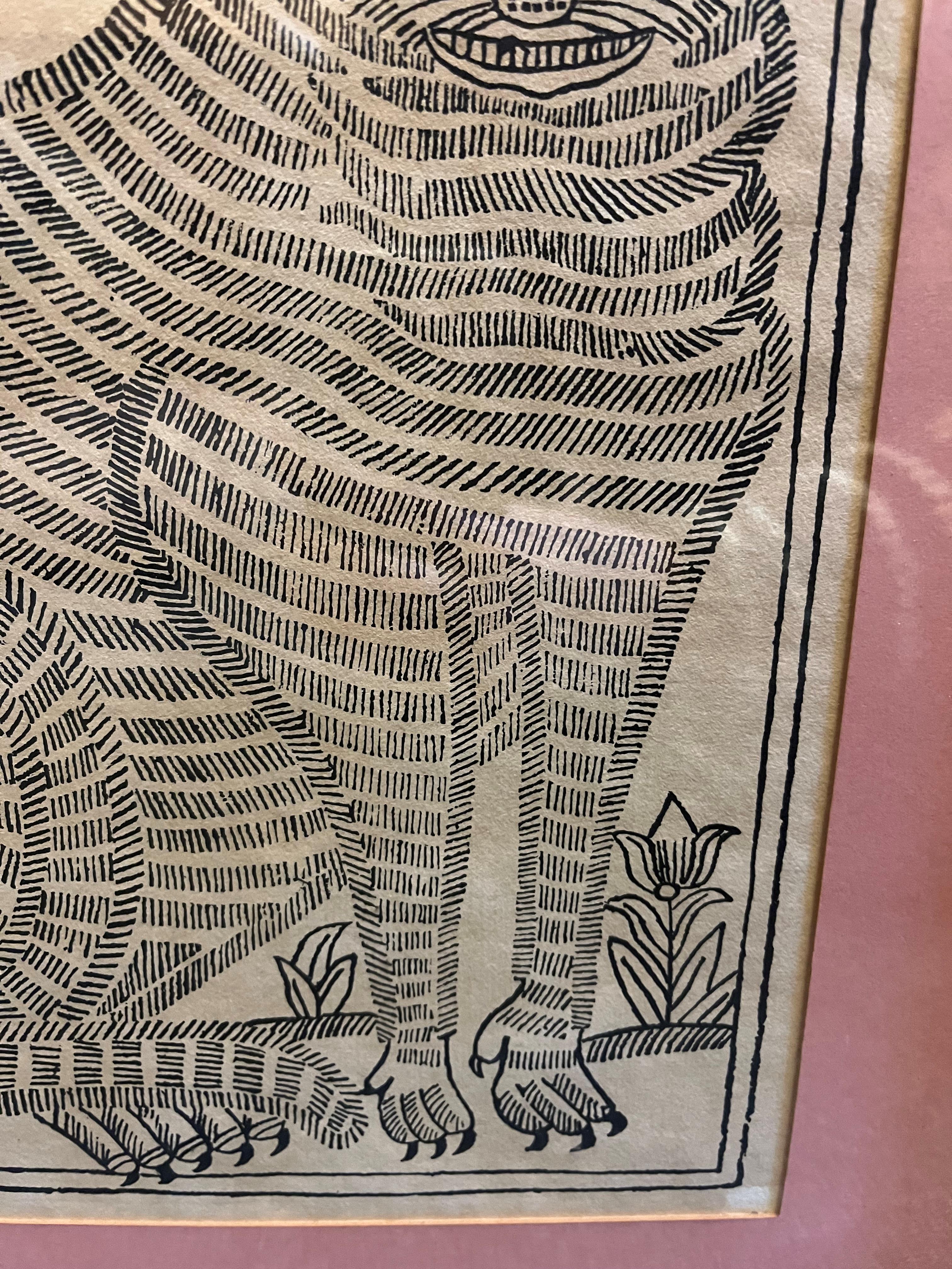 Lot 295 - A Russian lubok of Peter the Great.