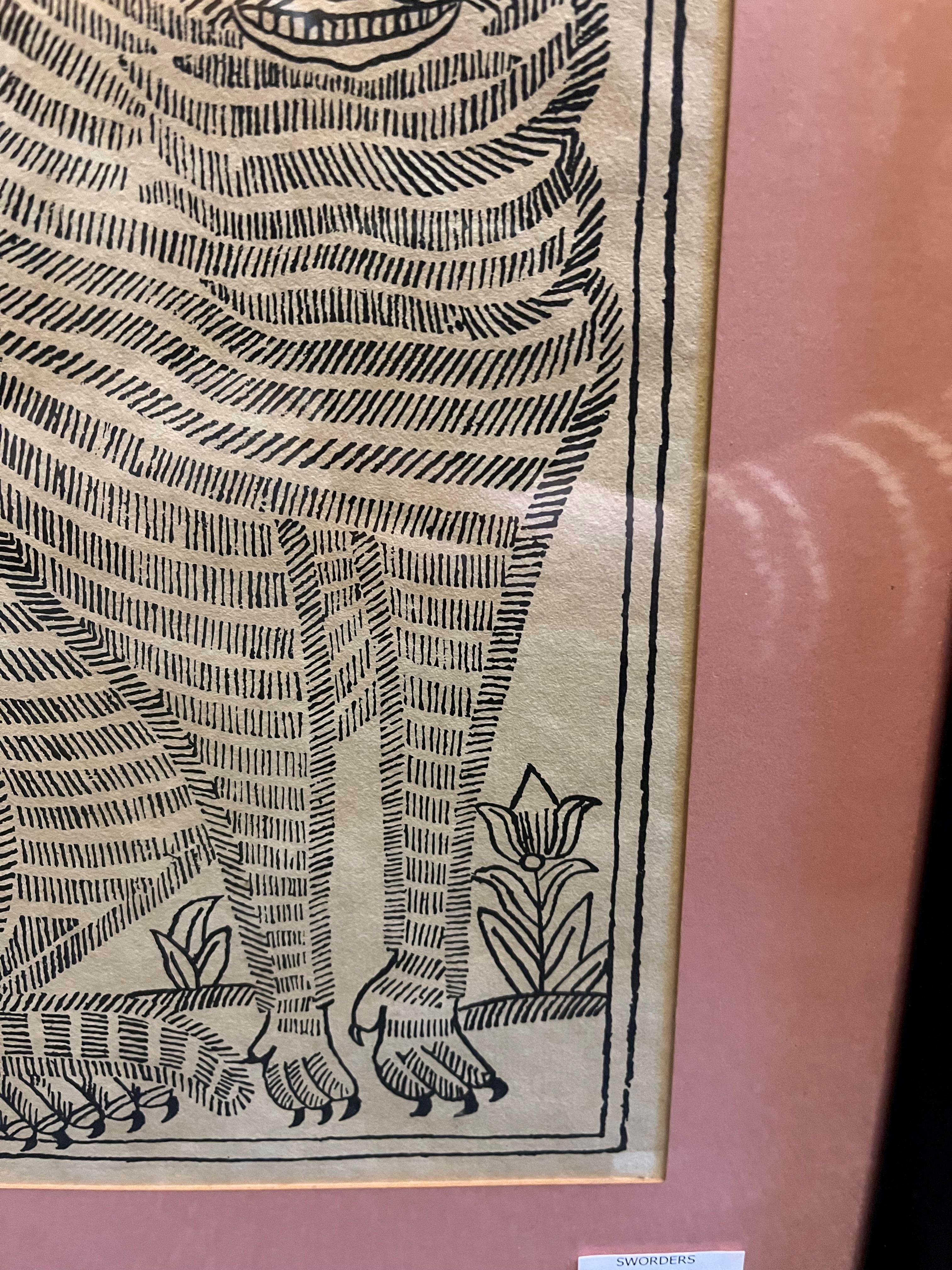 Lot 295 - A Russian lubok of Peter the Great.
