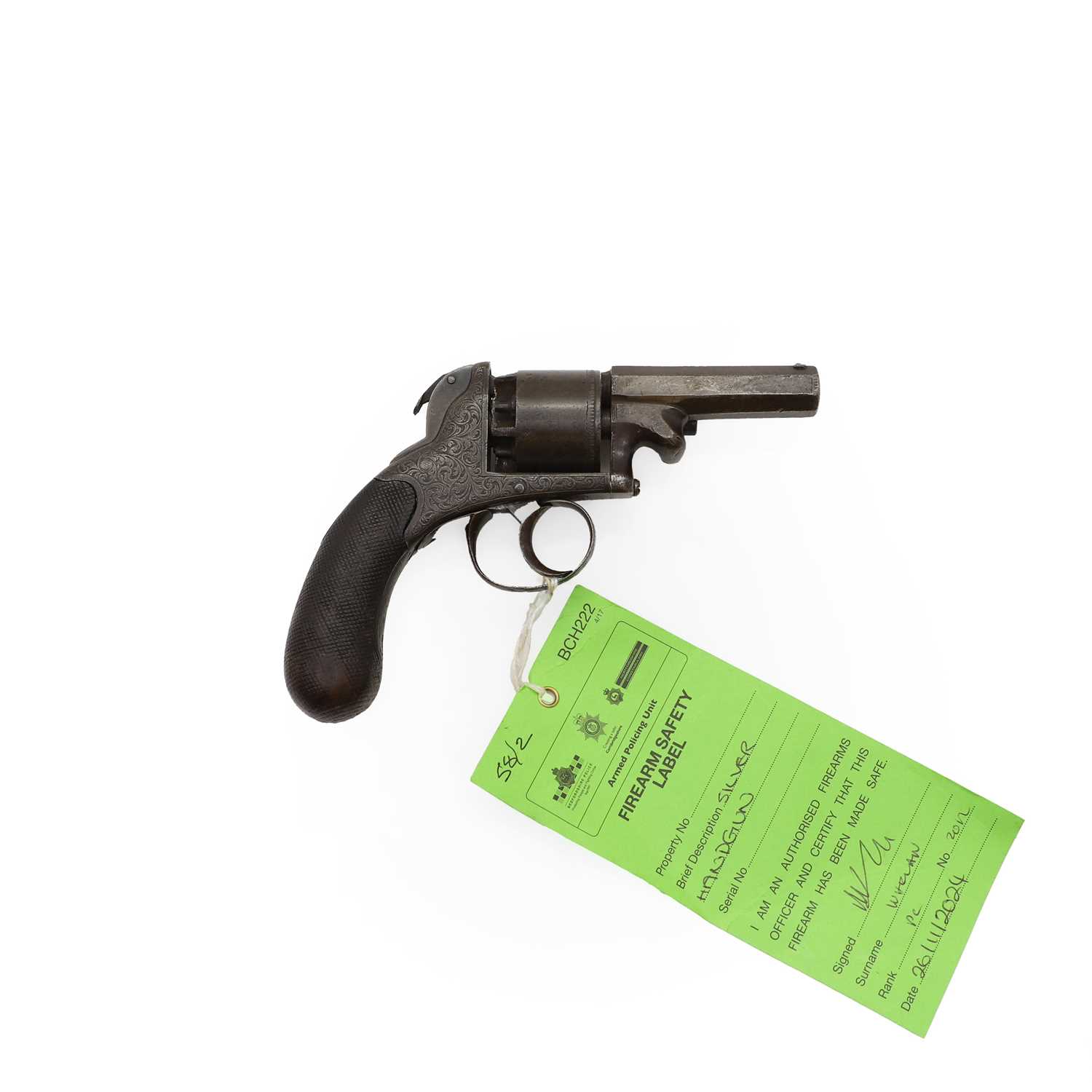 A Webley Bentley pocket pistol