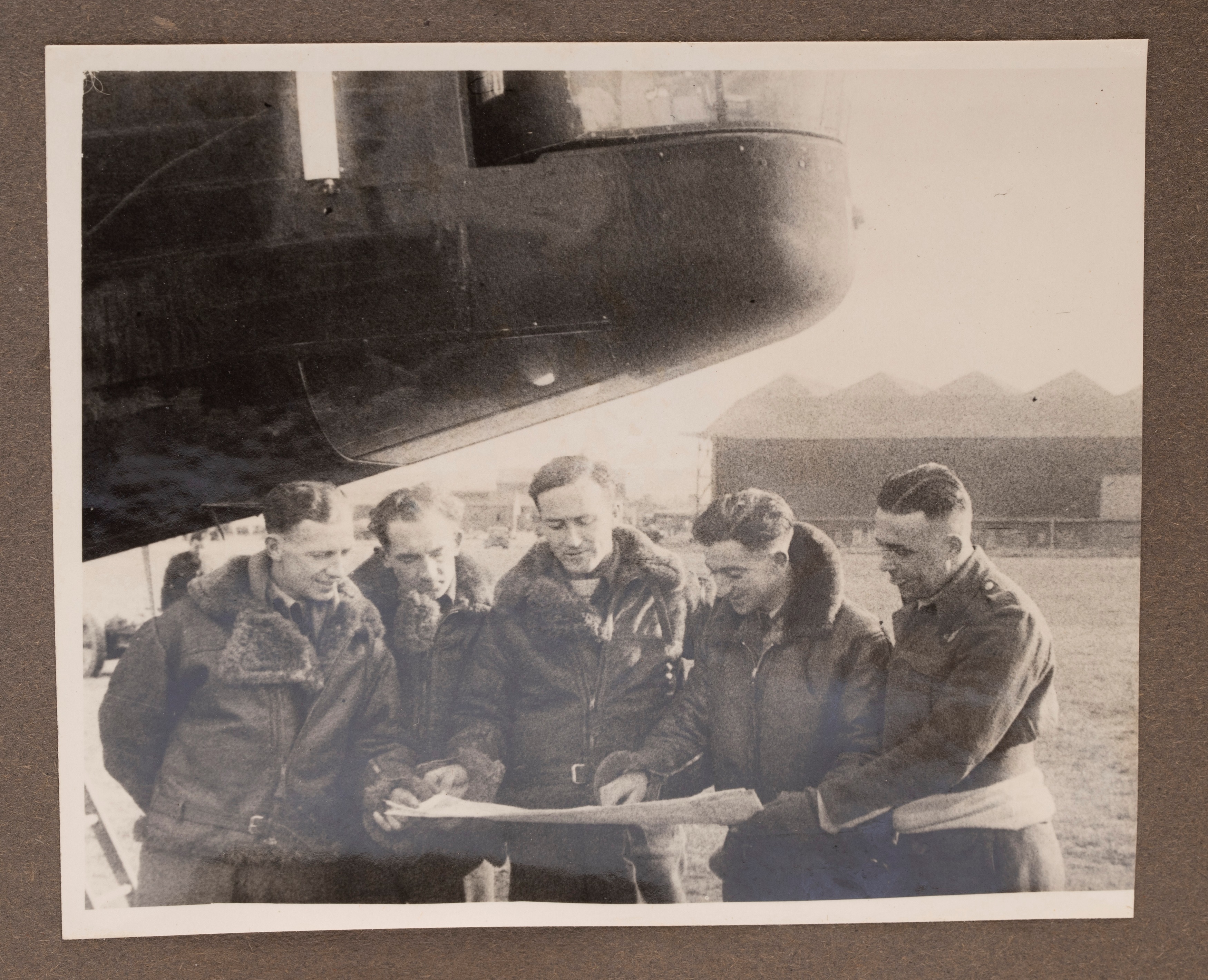 Lot 75 - A rare group WWII medals and ephemera,