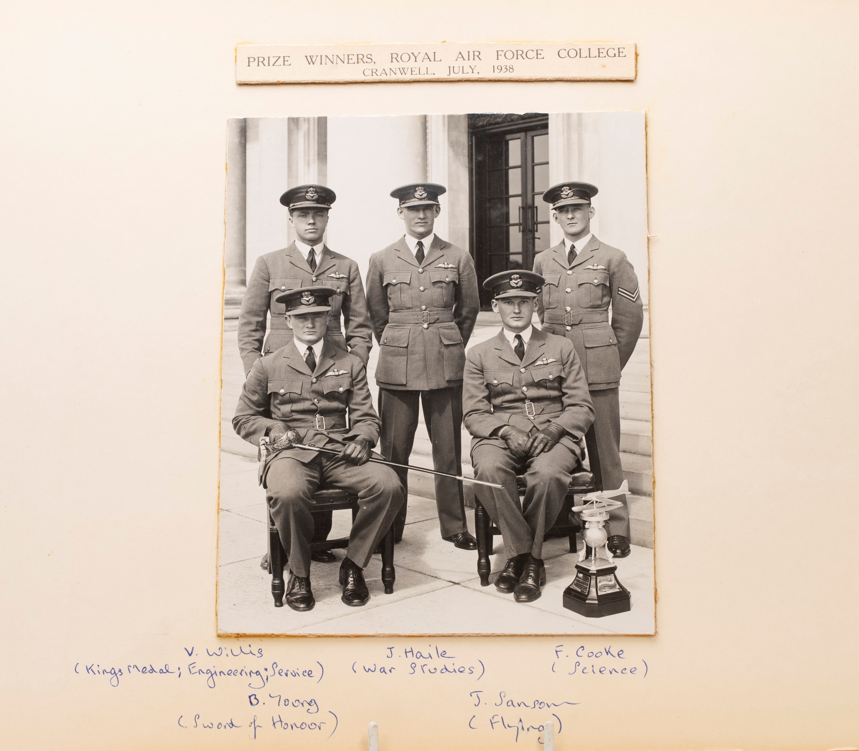 Lot 75 - A rare group WWII medals and ephemera,
