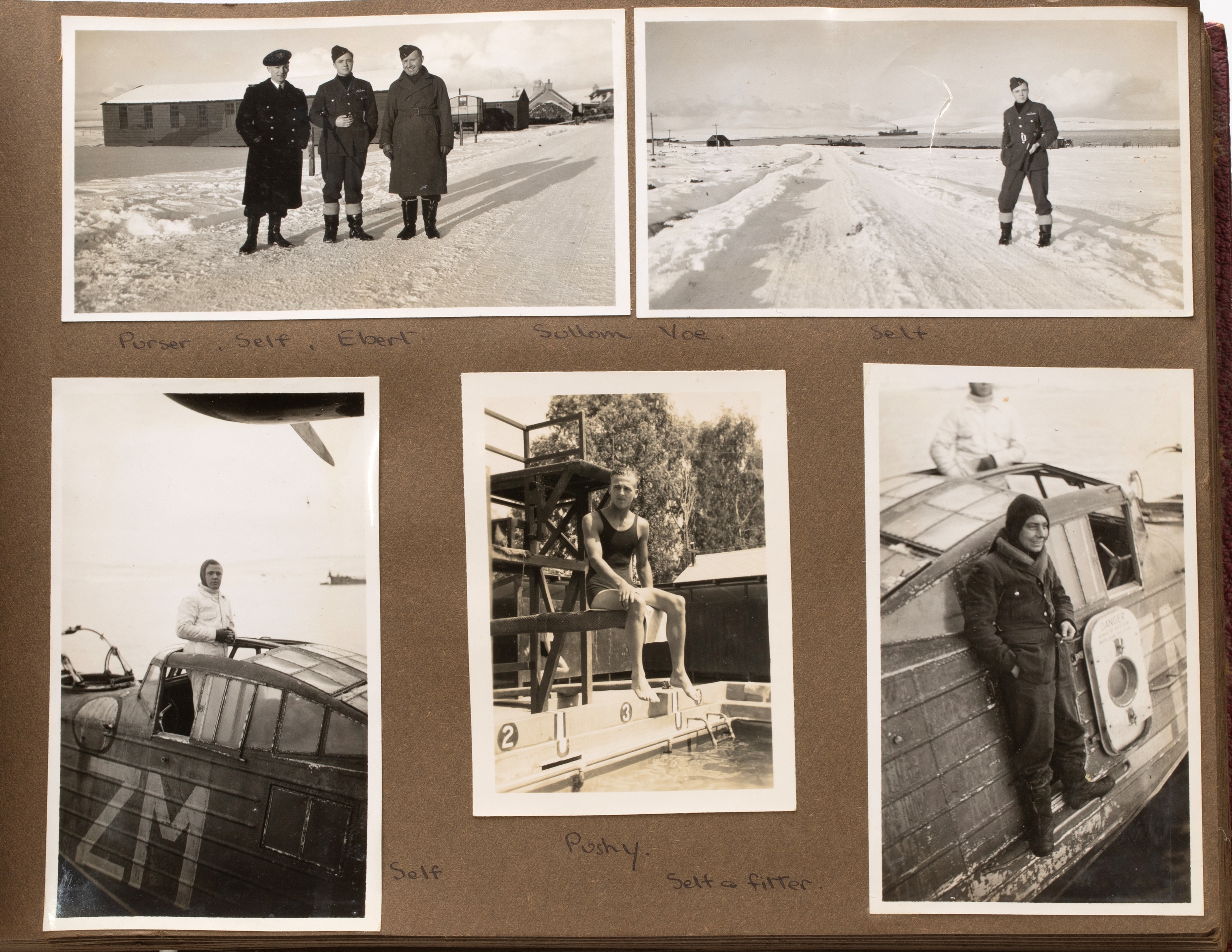 Lot 75 - A rare group WWII medals and ephemera,