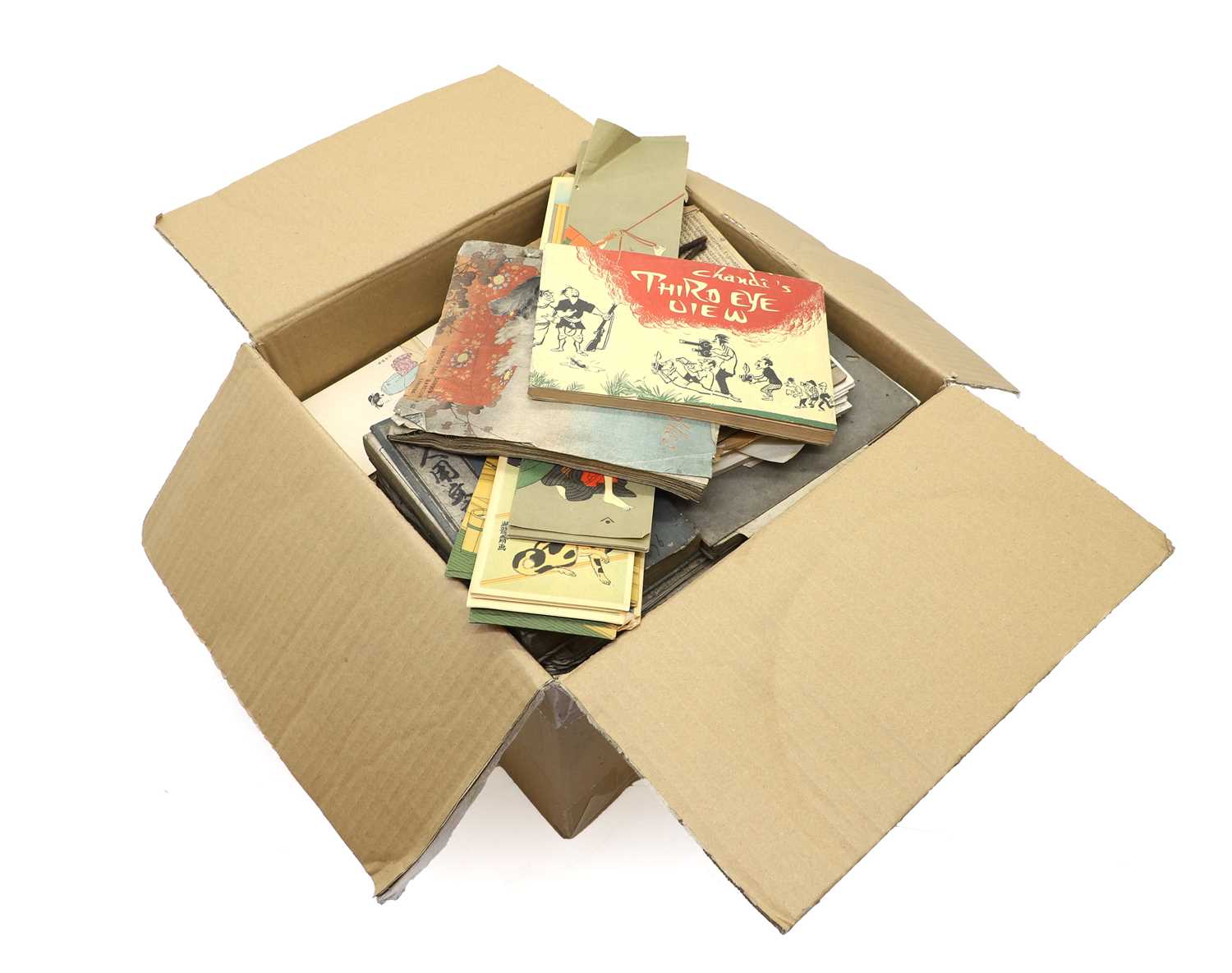 Lot 259 - A large collection of Japanese post cards,