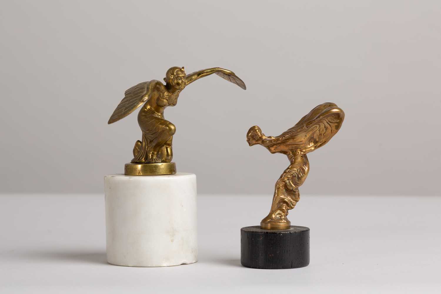 Lot 364 - Two car mascots,