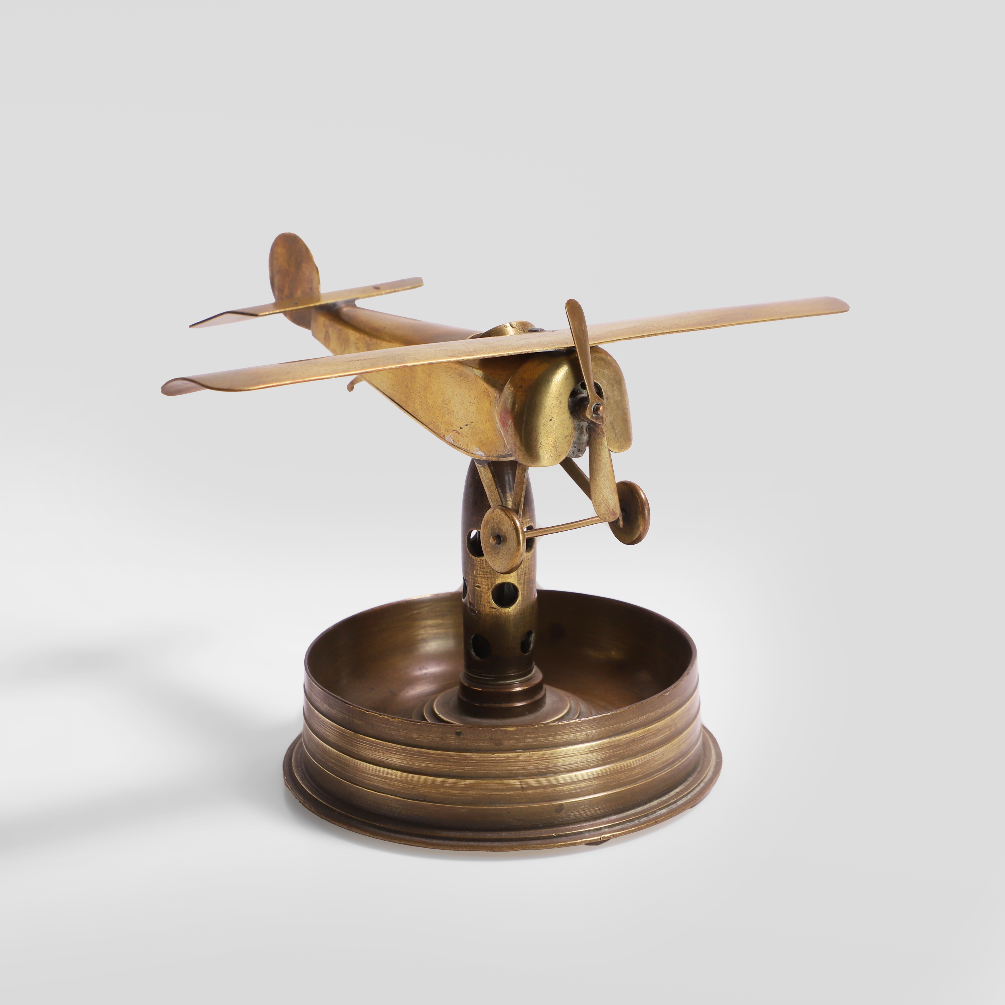 Lot 49 - A Royal Flying Corps trench art aeroplane,