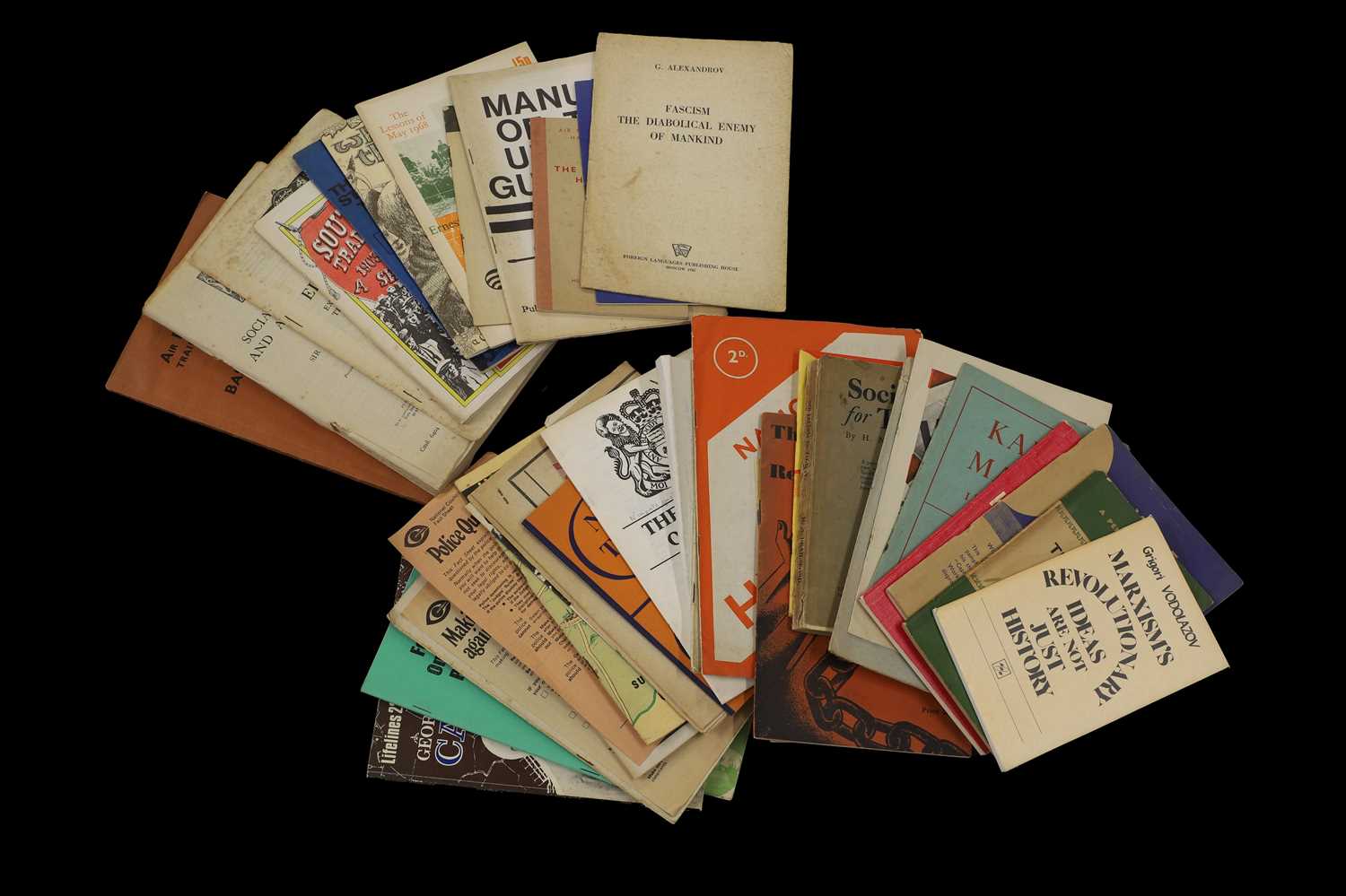 Lot 240 - Some 38 mainly Socialist, pamphlets