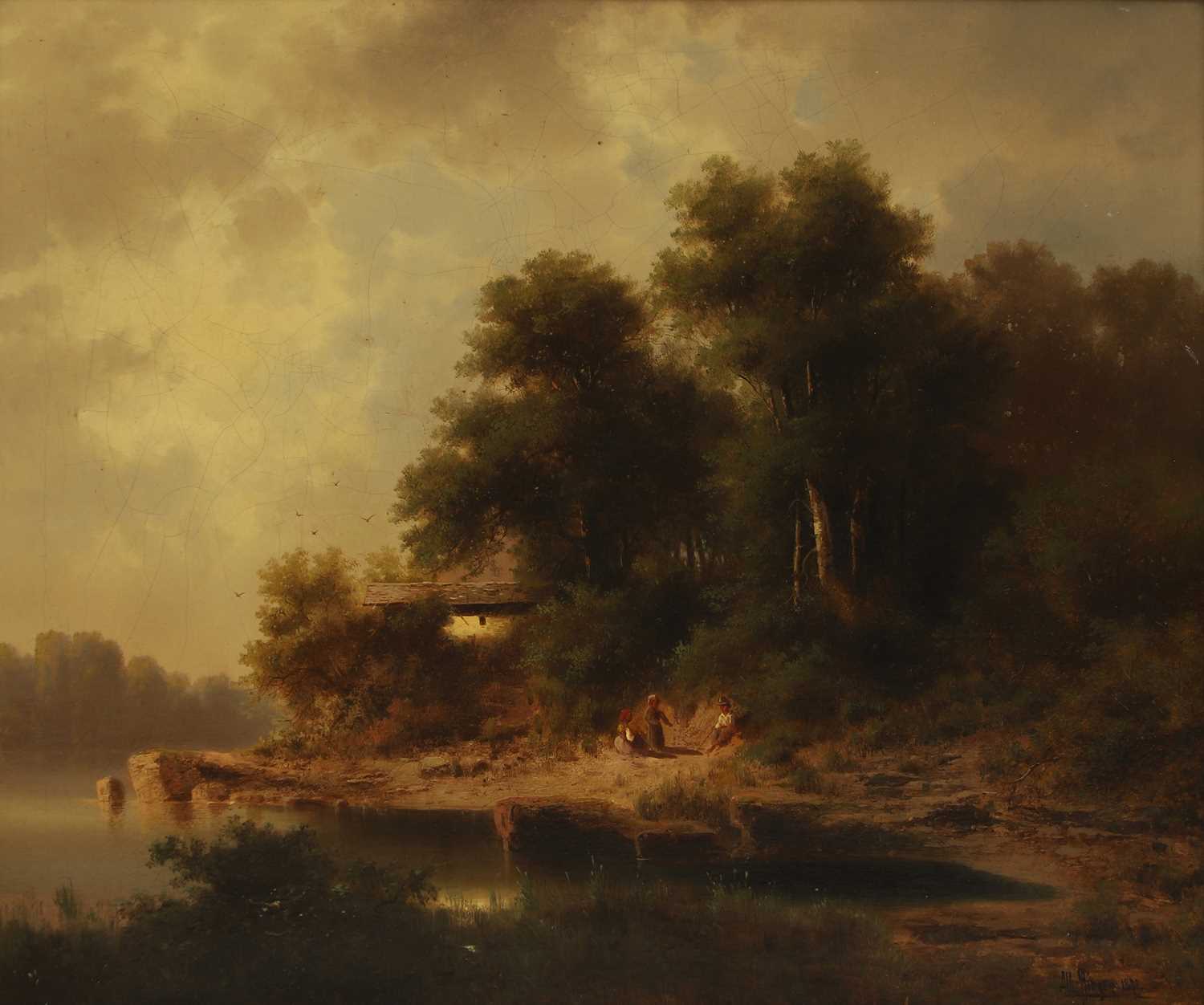 Lot 1054 - Albert Rieger (Austrian, 1834-1905)