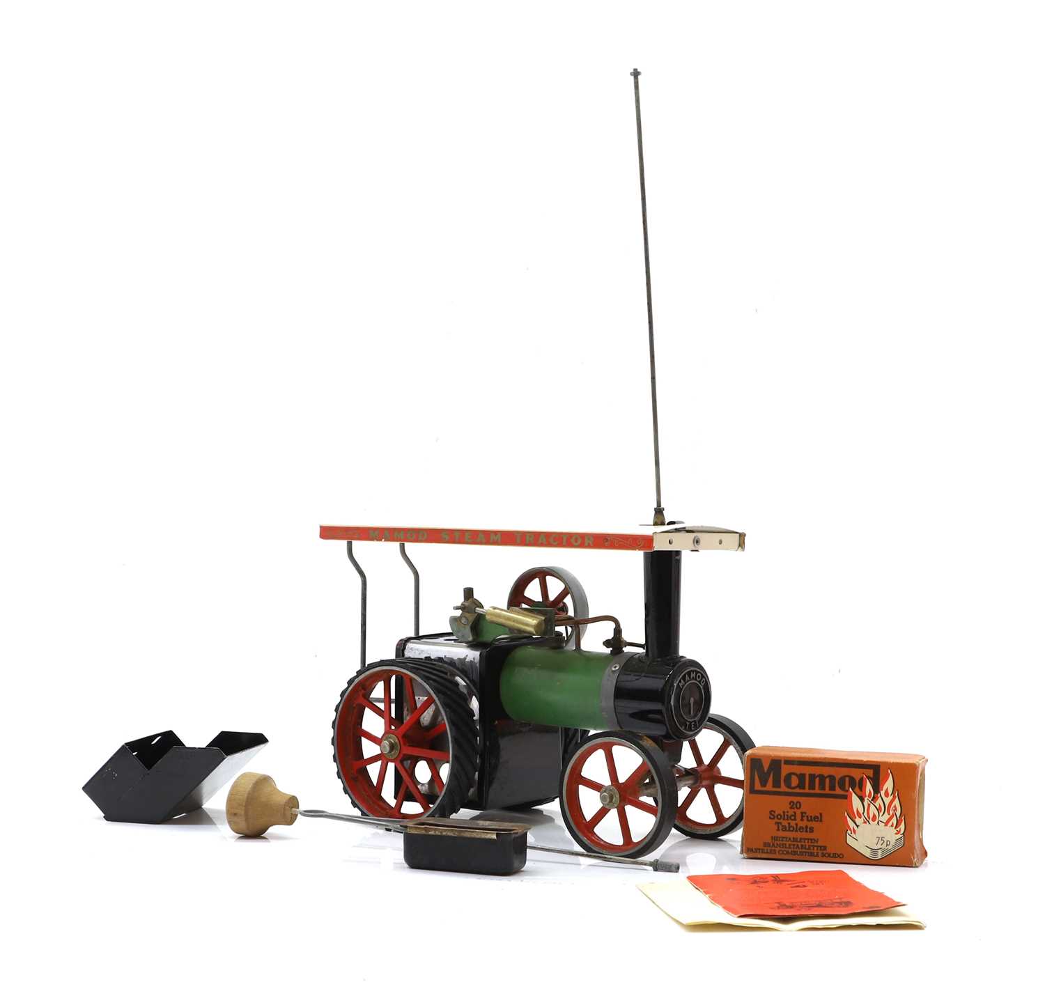 Lot 61 - A Mamod live steam model traction engine,